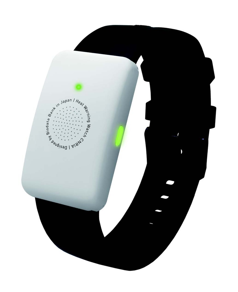 Pulsera Canaria+ de aviso contra golpes de calor de Biodata Bank | TCR ...